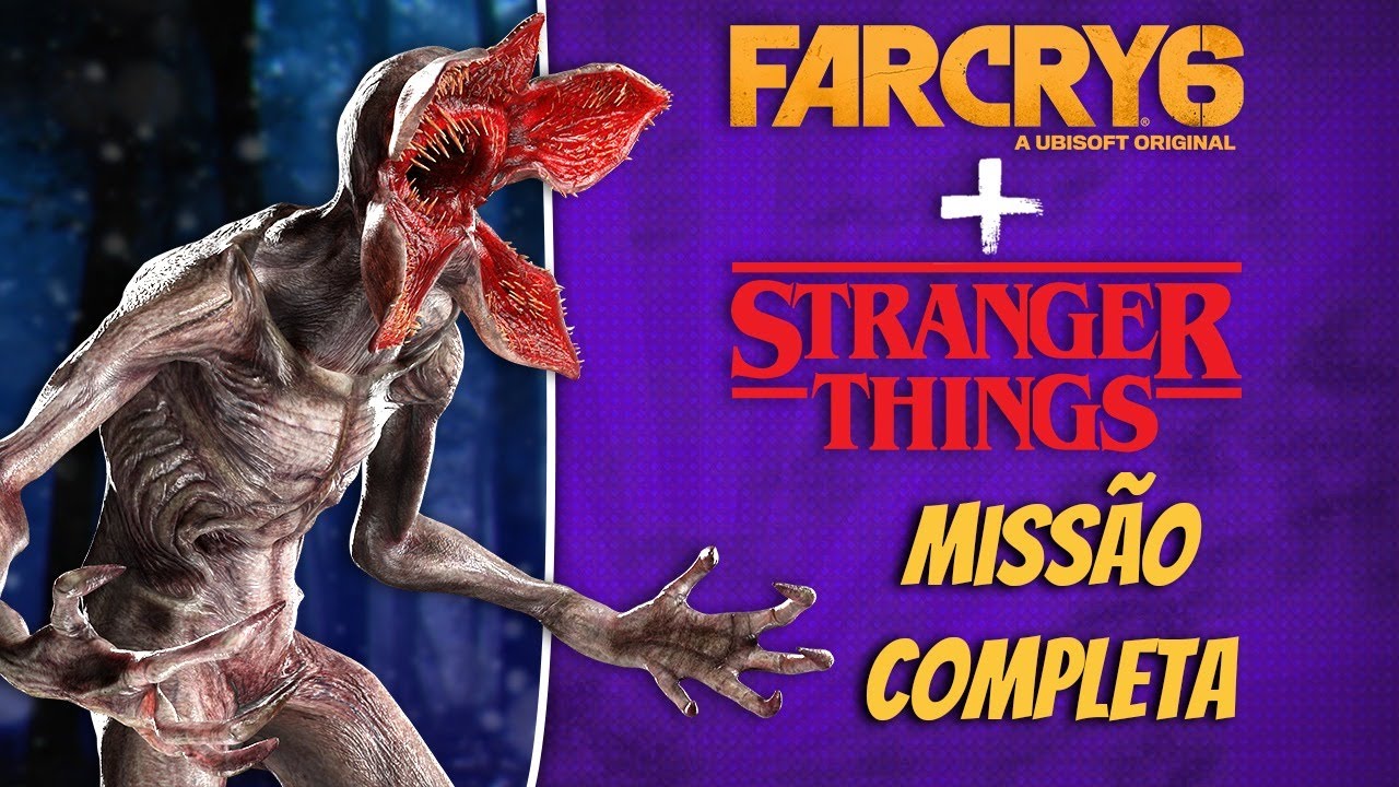 FAR CRY 6 + STRANGER THINGS | CROSSOVER | MISSÃO THE VANISHING COMPLETA ...