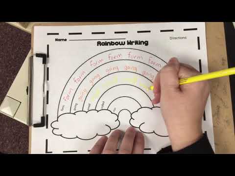 7 Key Facts about Rainbow Writing: What Is It?