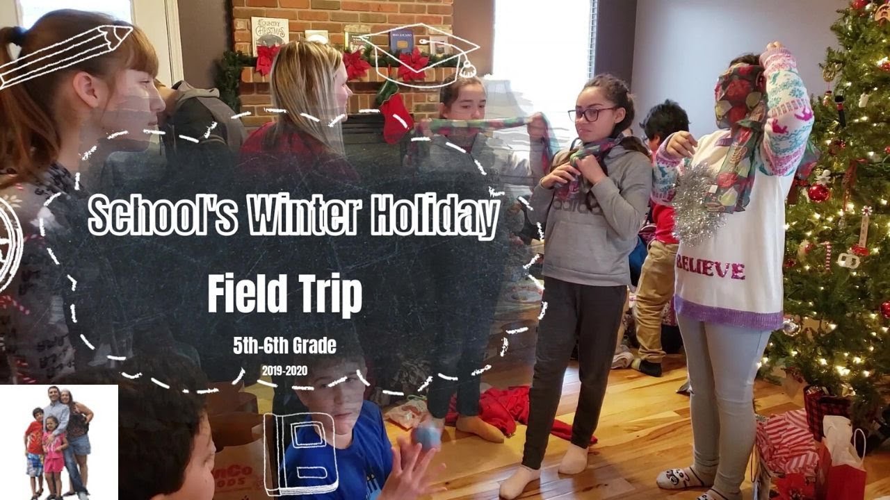 School's Winter Holiday Field Trip and Ice Skating in Idaho - YouTube