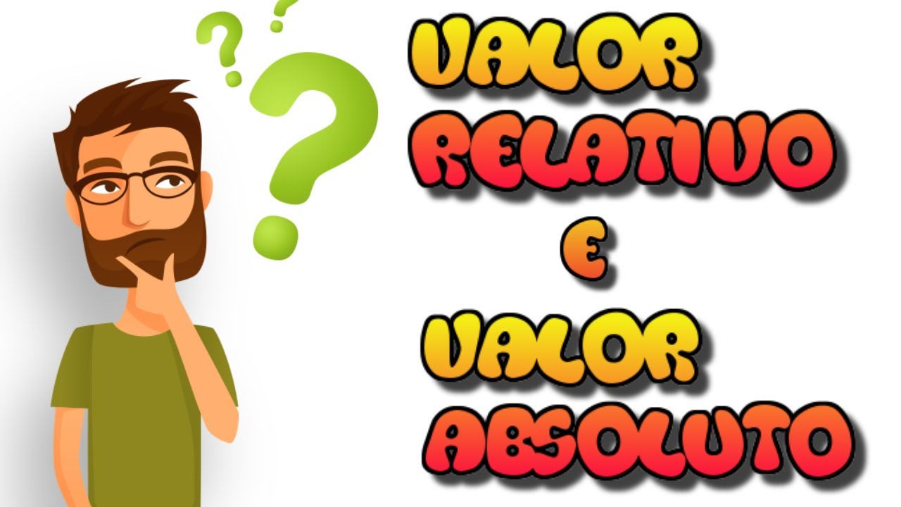 Valor relativo e Valor absoluto 🤔 | Aula de Matemática - YouTube