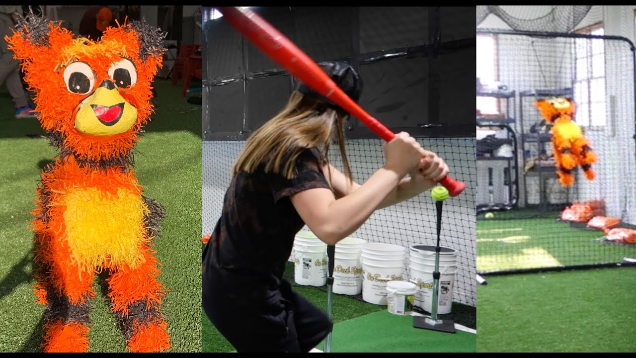 WE DESTROYED A PINATA!!! *GIVEAWAY* - YouTube