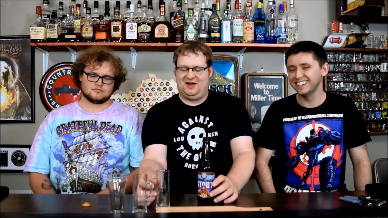 Saugatuck Blueberry Maple Stout Review! - YouTube