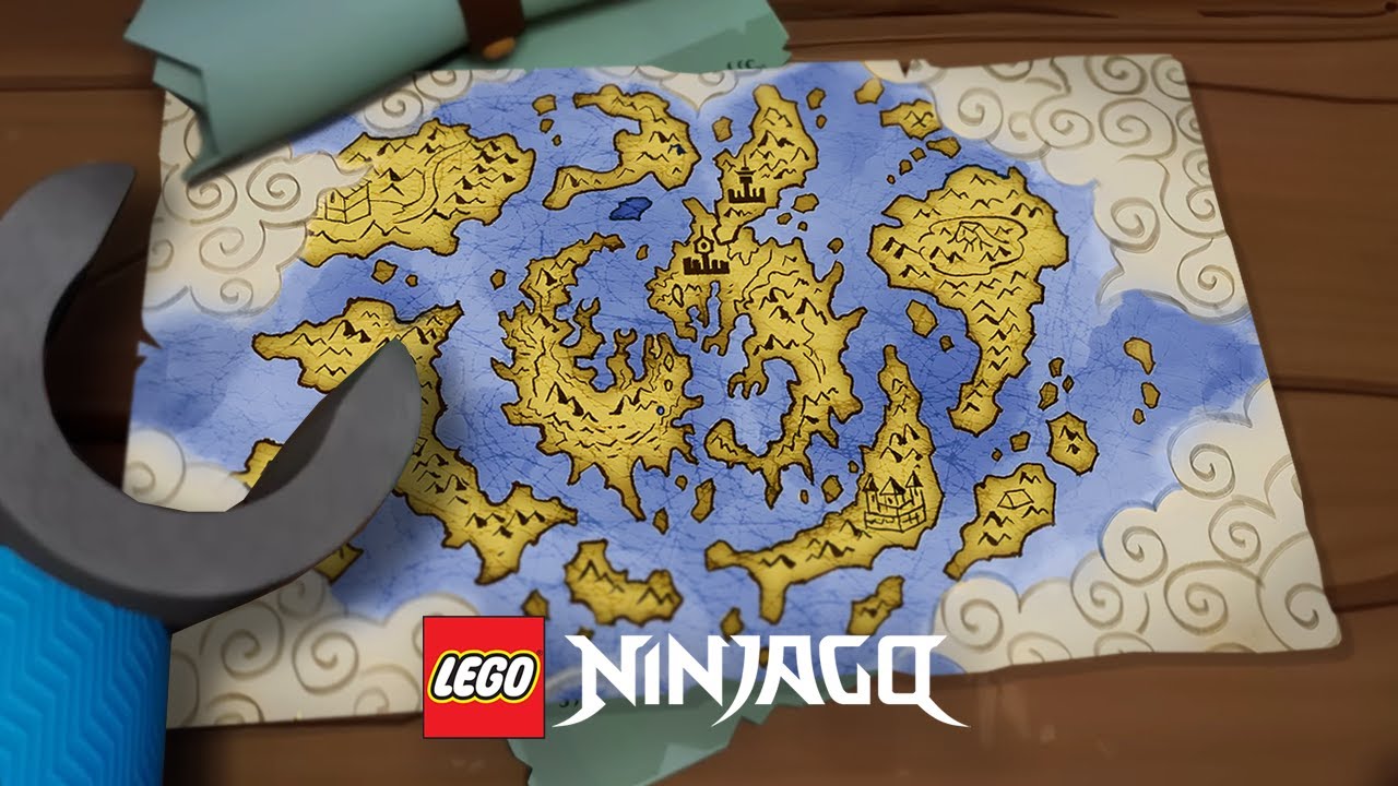 MAPA NOWEJ KRAINY NINJAGO - YouTube