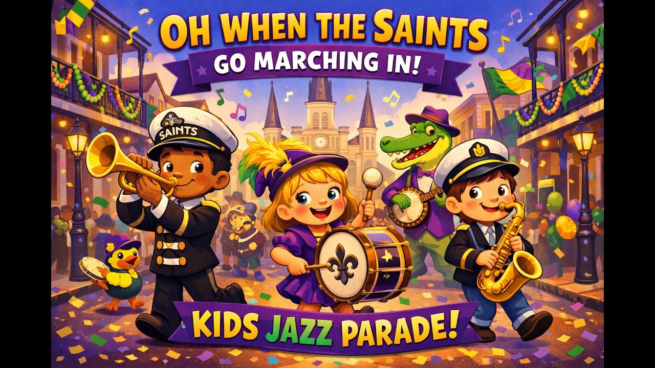 Oh When the Saints Go Marching In. Music Score for Orchestra. Play ...