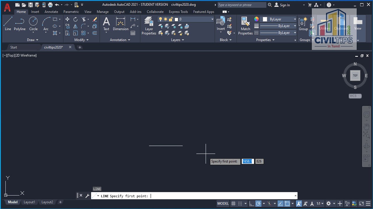 Quick Tips To Create Lines In Autocad YouTube quick-tips-to-create-lines-in-autocad-youtube