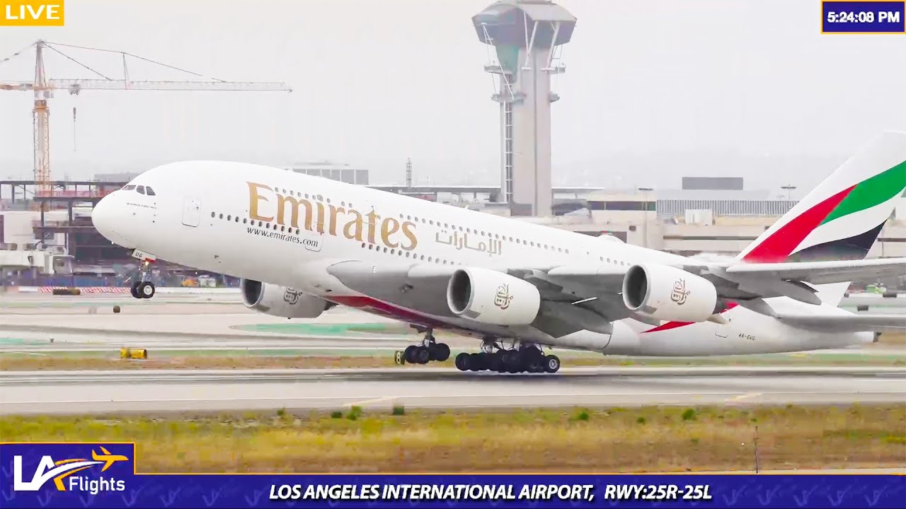 🔴LIVE Los Angeles International Airport | LAX LIVE | LAX Plane Spotting ...