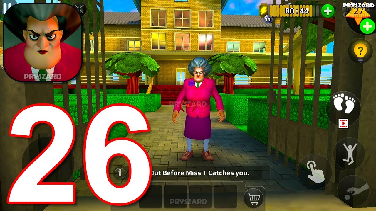 Scary Teacher 3D - Gameplay Walkthrough Part 26 - Chapter 1, All Levels ...