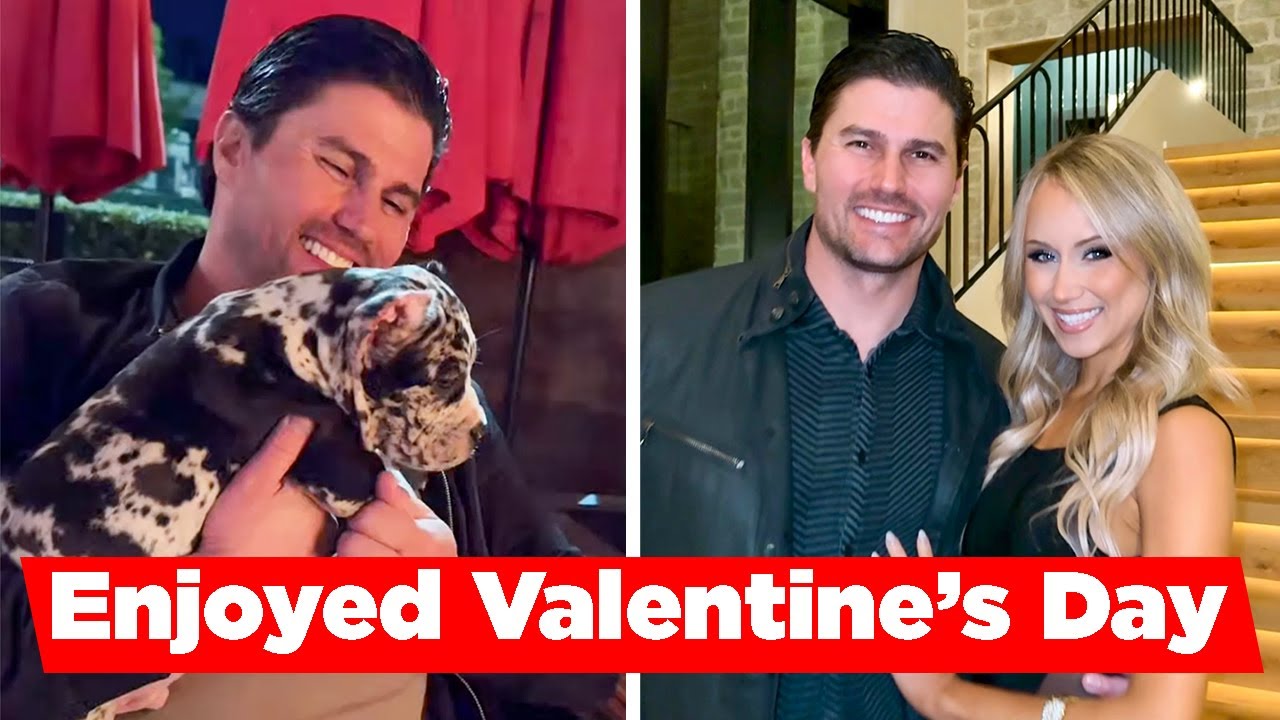 Josh Hall Celebrates Valentine's Day With Girlfriend Stephanie Gabrys ...