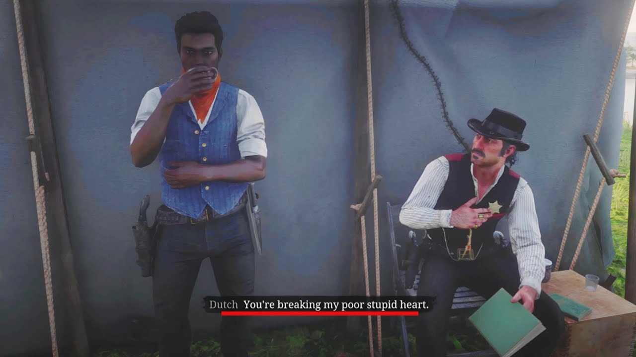 Lenny and his Dad always make Dutch feel Stupid | Rdr2 - YouTube