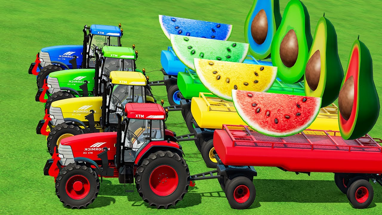 TRANSPORT & LOAD BIG AVOCADO and WATERMELON ON TANKER WITH McCORMICK ...