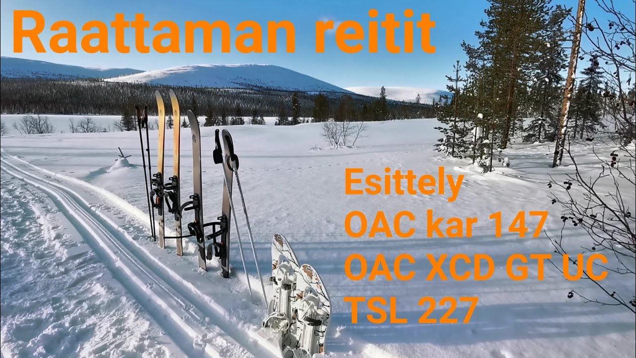 Raattaman reitit - Esittelyssä OAC liukulumikengät - YouTube