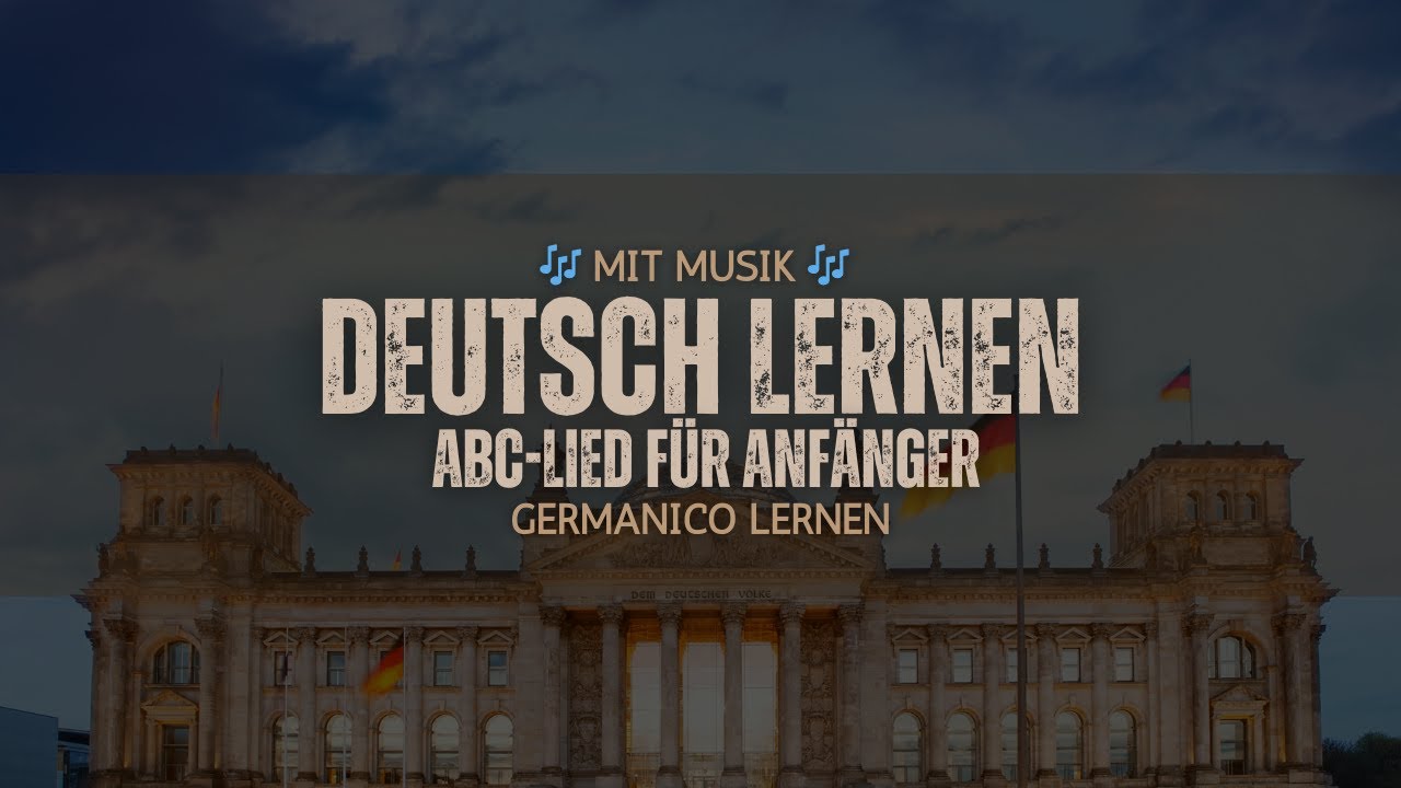 📚 ABC-Lied für Anfänger – Deutsch lernen mit Musik | Alphabet Song A1 🎶 ...