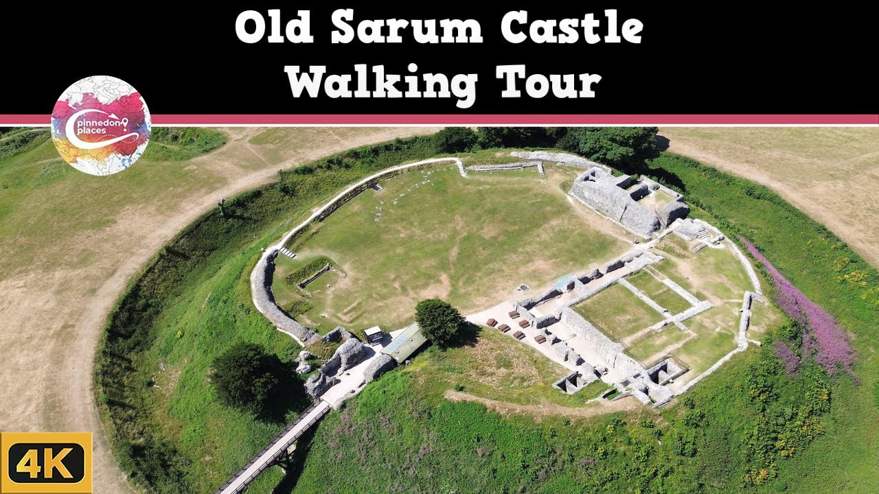 OLD SARUM CASTLE | The LOST CITY on the HILLS of WILTSHIRE - YouTube