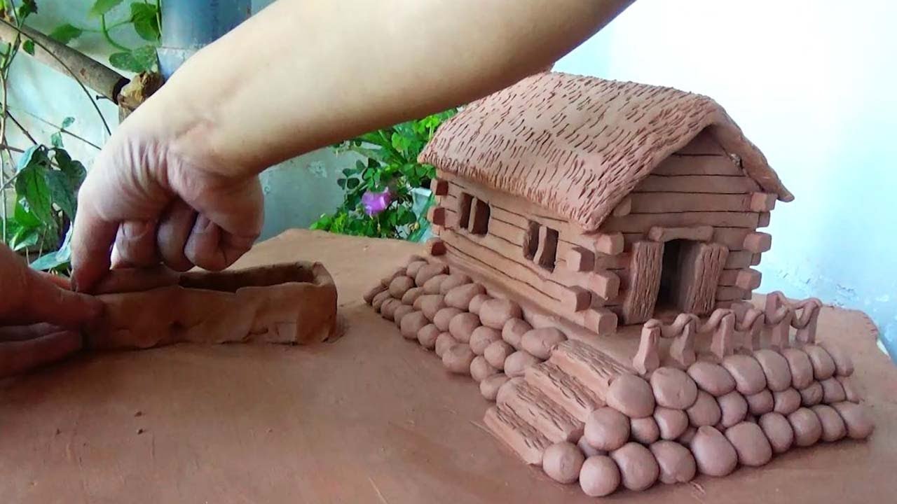 Clay Engineer Live Stream: Craft a Miniature Clay House | Make Clay ...