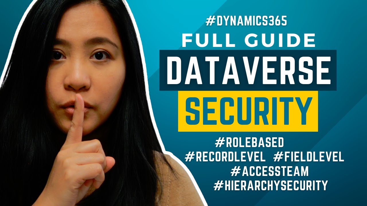 Dynamics 365 CE / Dataverse Security for Beginners - YouTube