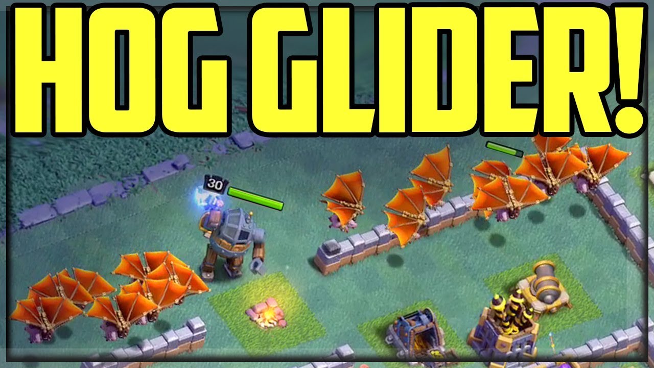 Clash of Clans Hog Glider Gameplay - a Deeper 'DIVE' - YouTube
