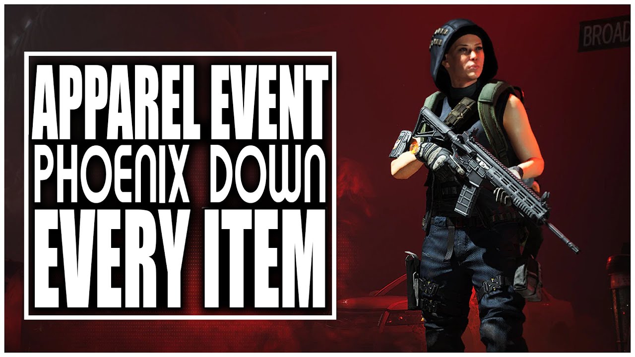 THE DIVISION 2 - NEW PHOENIX DOWN APPAREL EVENT - CLOSER LOOK AT ALL ...