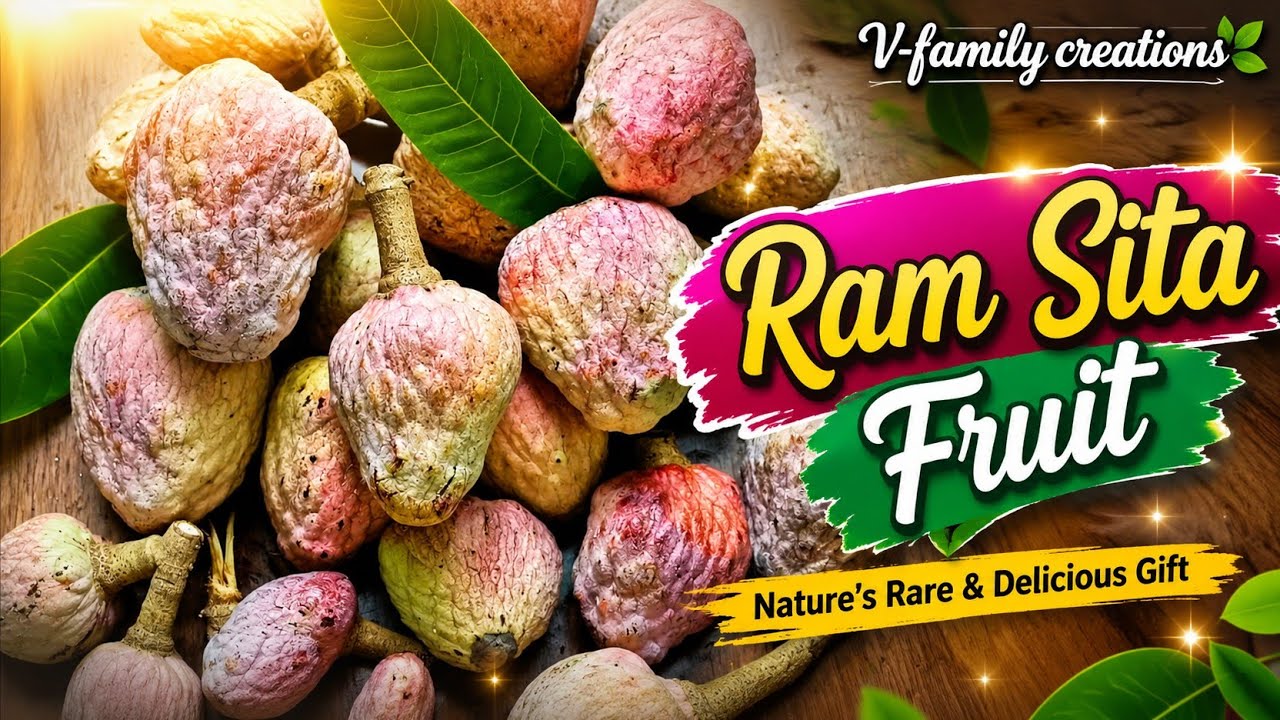 "Ram Sita Custard Apple Fruit: Enjoy This Sweet Delight" - YouTube