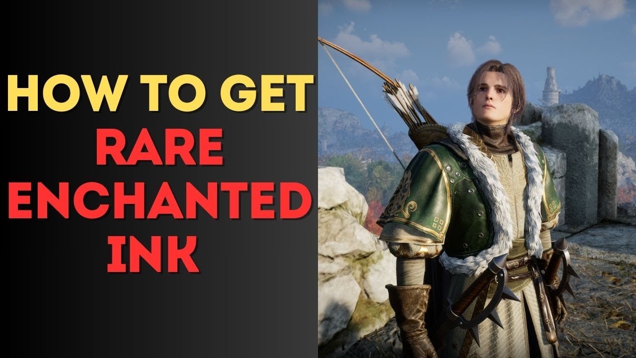 How to Get Rare Enchanted Ink in Throne And Liberty - YouTube