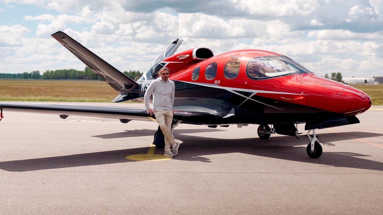 Я полетал на Cirrus Vision Jet Gen3 и вот что изменилось! - YouTube
