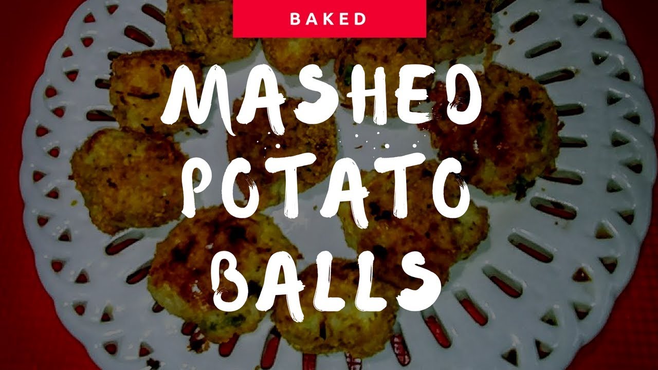 Baked Mashed Potato Balls Recipe & VIDEO - Risa Weiner - YouTube