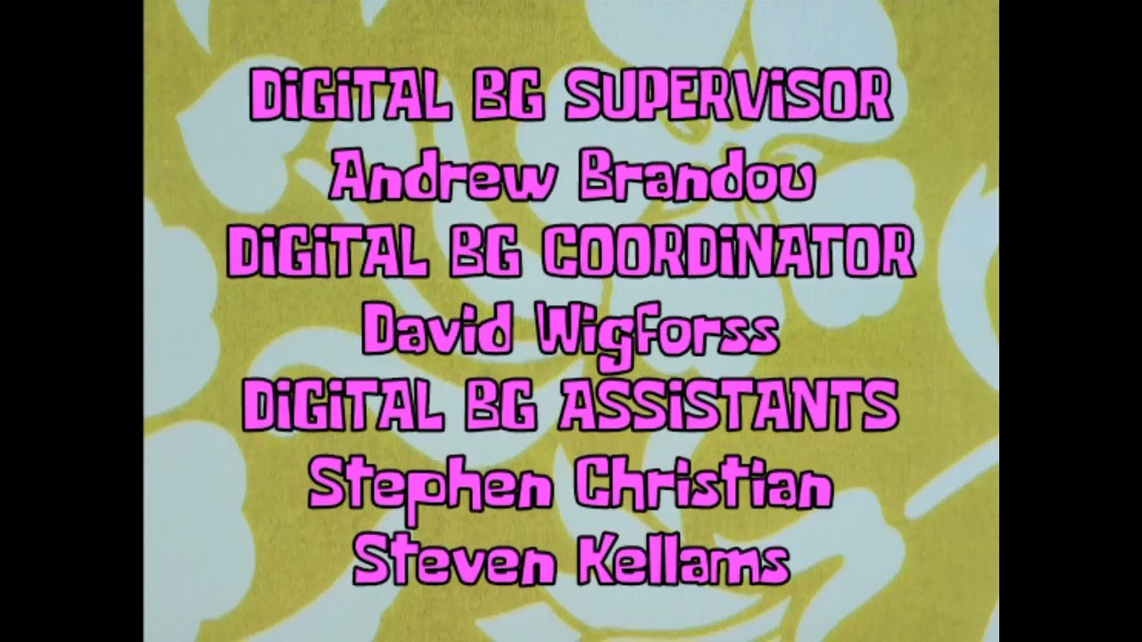 SpongeBob SquarePants - Season 1 End Credits (Finally Made!) - YouTube