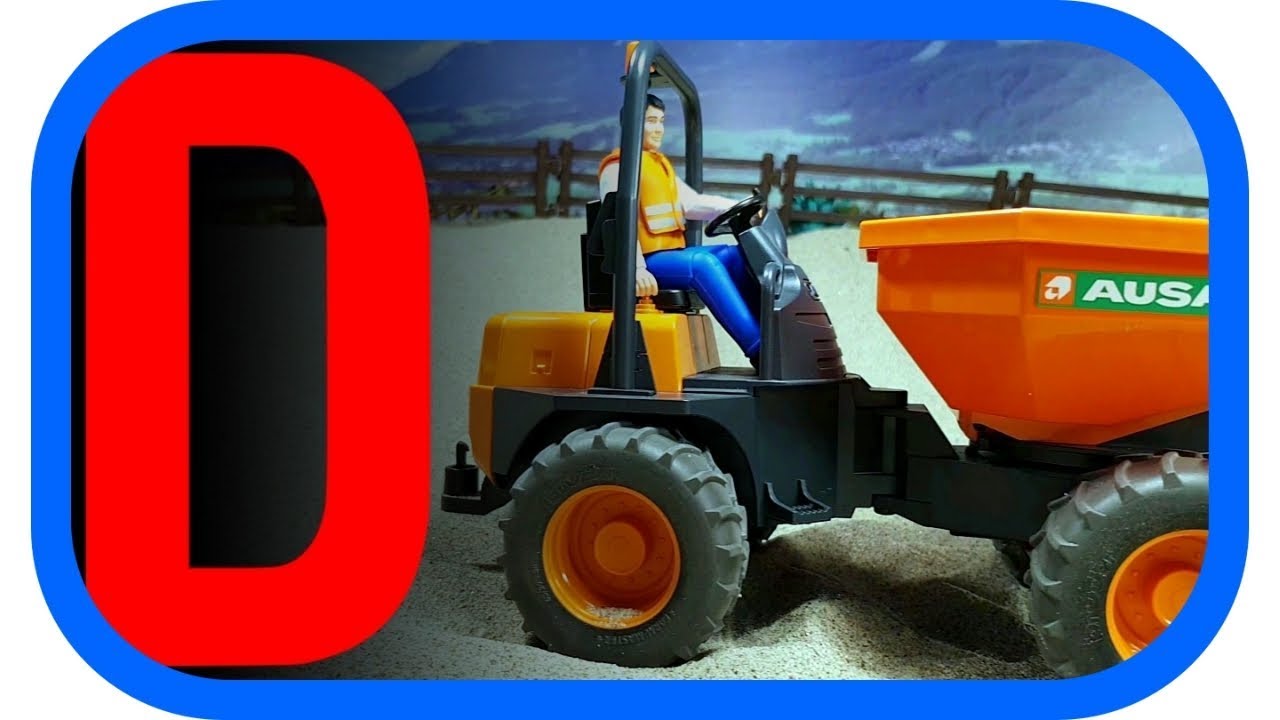 Cars, Fire Truck, Excavator, Police Cars, Tractor & Ambulance Toy ...