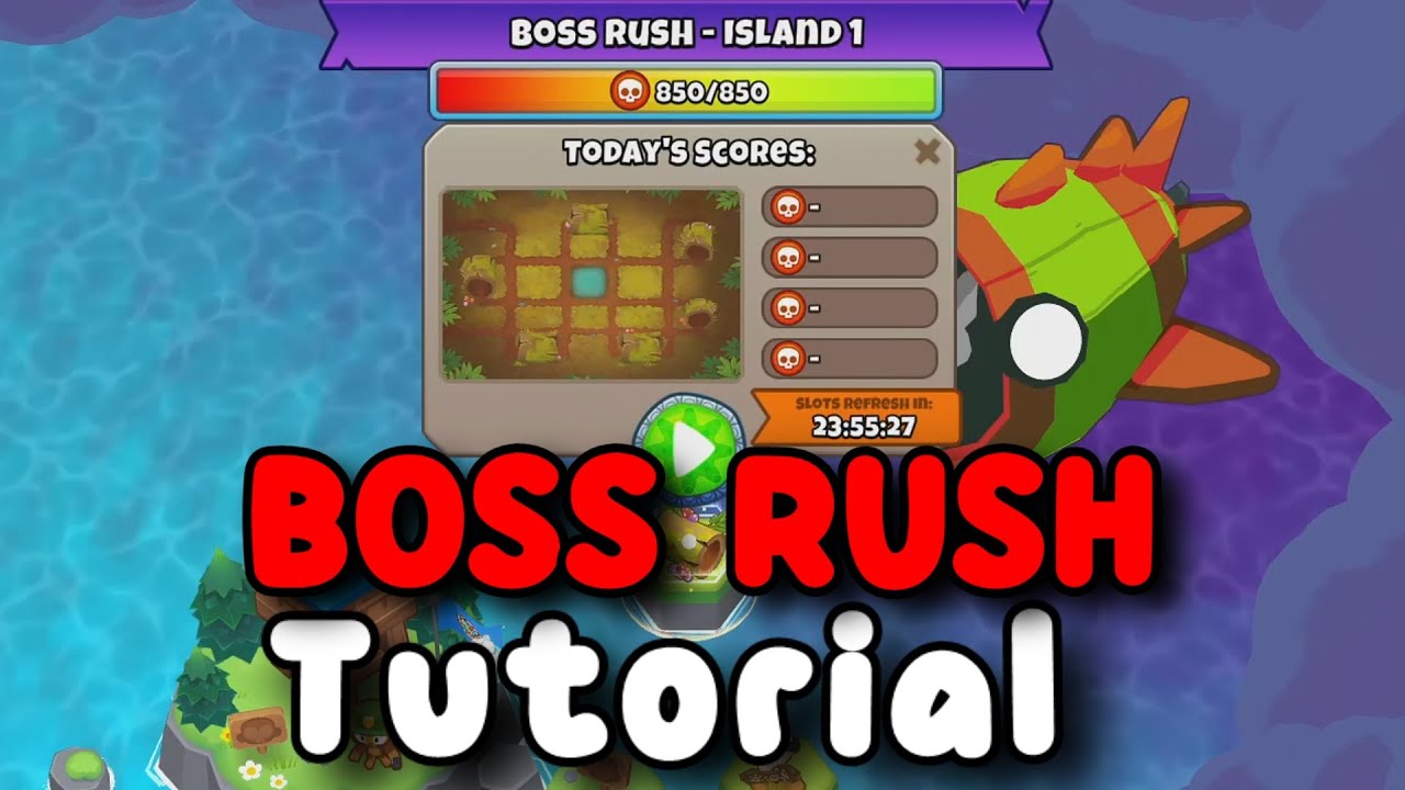 Boss Rush Map 1 | 114 Boss Pops | BTD6 Boss Tutorial - YouTube