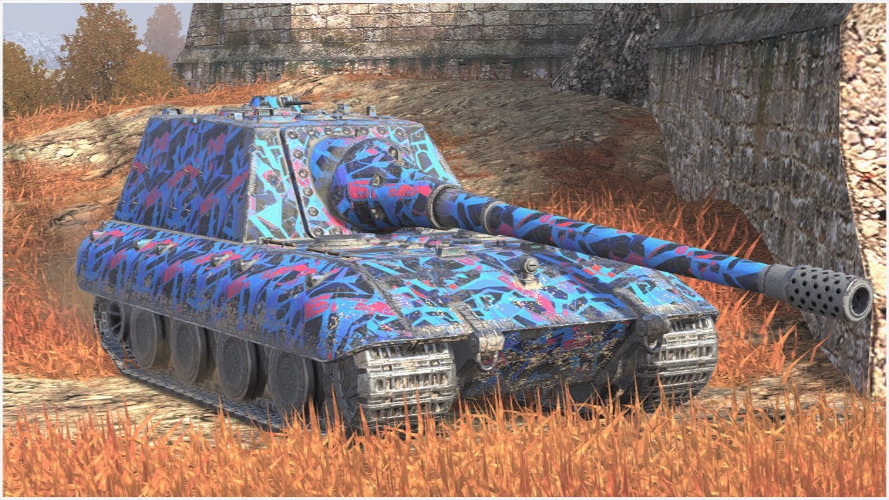 Jg.Pz.E100 World of Tanks Blitz - YouTube