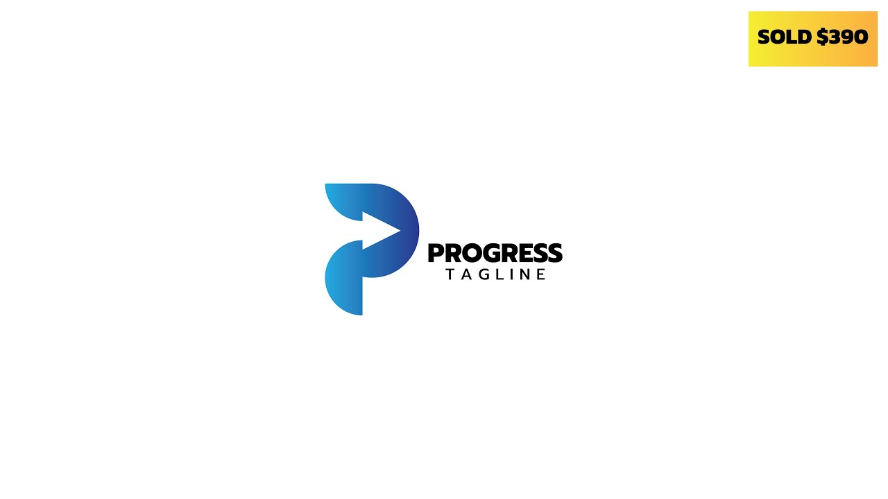 Adobe Illustrator - Tutorial Mendesain Logo : PROGRESS - YouTube