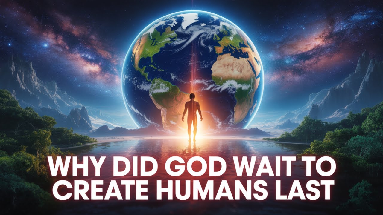 Why Did God Wait to Create Humans LAST - YouTube