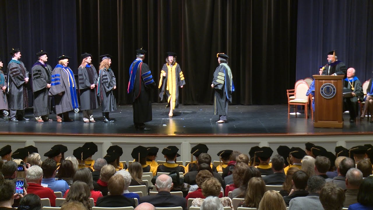 Wingate University - Doctor of Physical Therapy Hooding Ceremony - YouTube