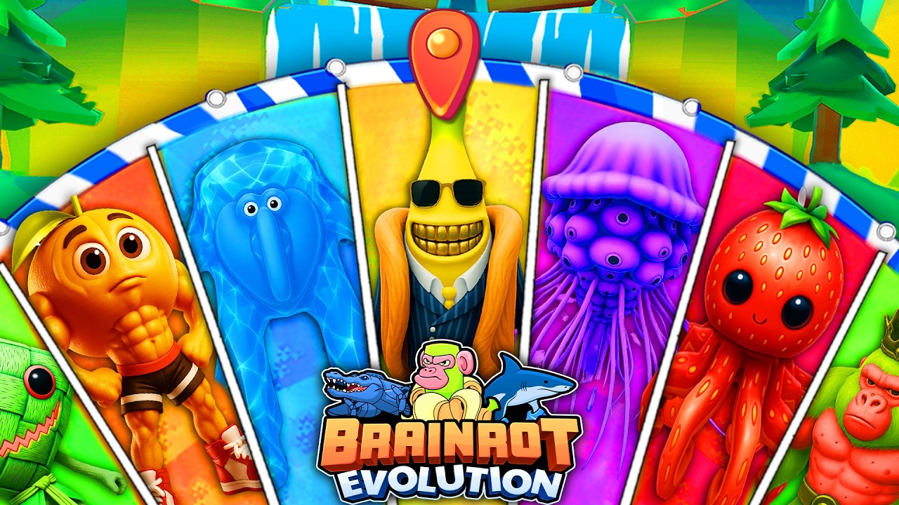EVERY COLOR SECRET SPIN BATTLE in Brainrot Evolution! - YouTube