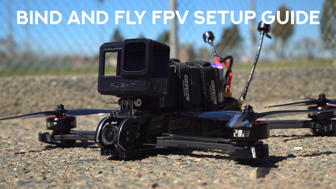 Launching your First Bind and Fly FPV Drone | Beginner Setup - YouTube