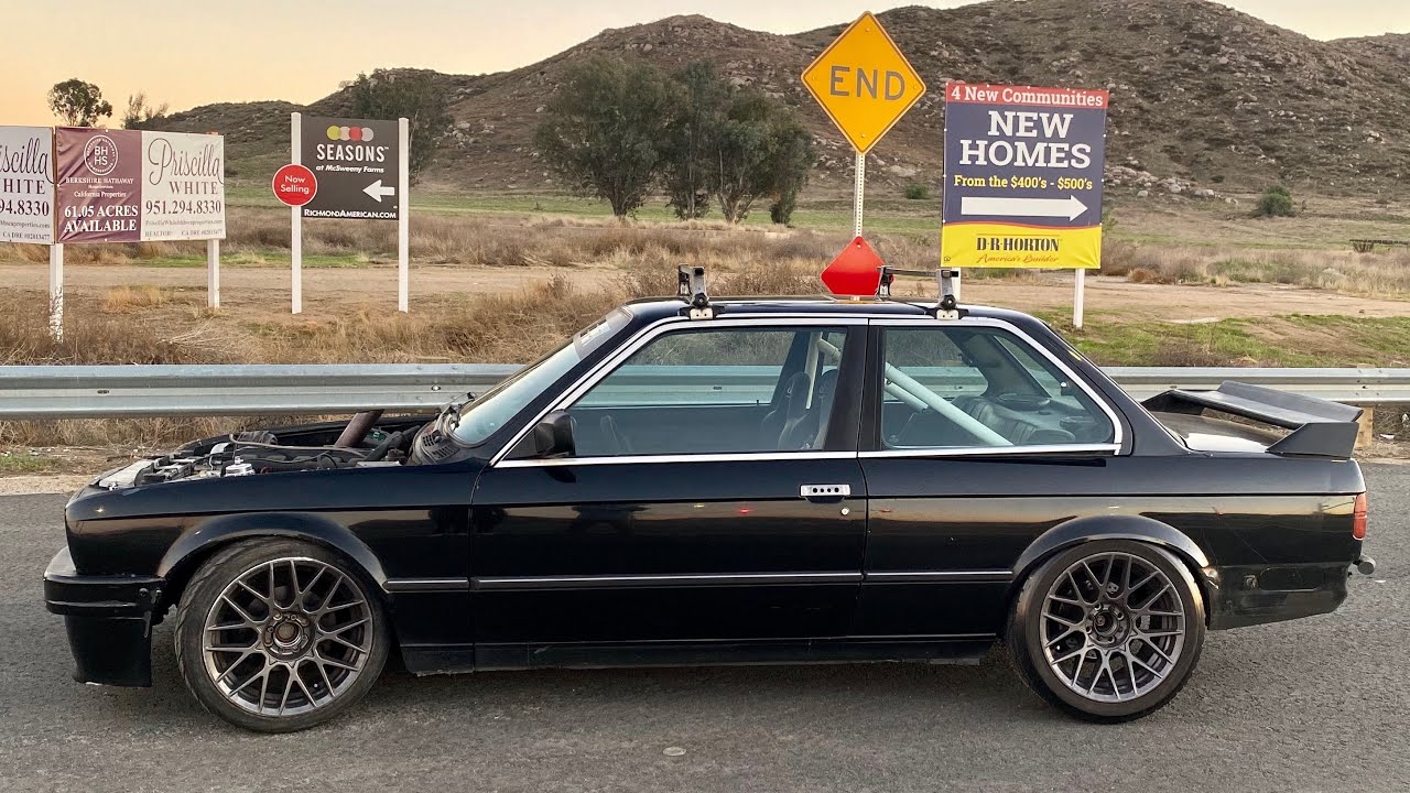Insane 500 WHP S50 Swapped Turbo E30 Review - Respect Your Elders - YouTube