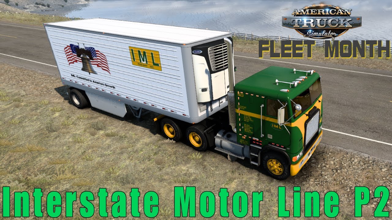 Interstate Motor Line P2 | #Convoy | Fleet Month | American Truck Simulator - YouTube