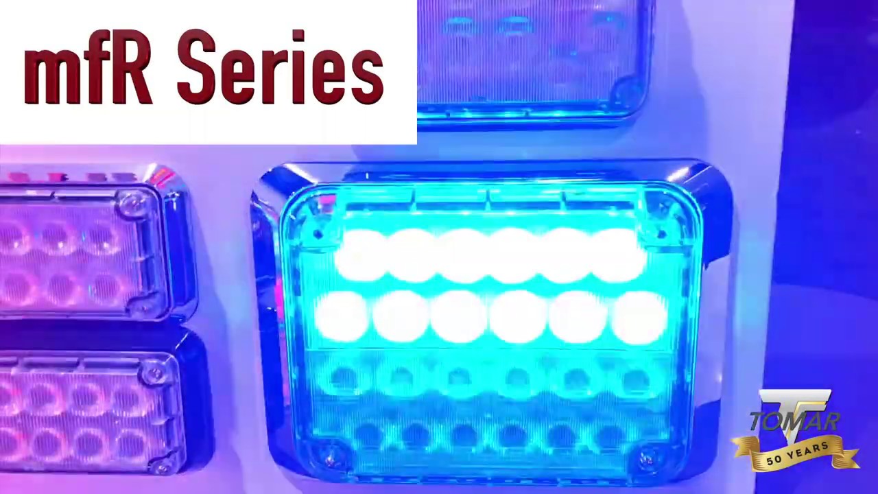 TOMAR multi-function LED Revolution (mfR) LED warning and illumination ...