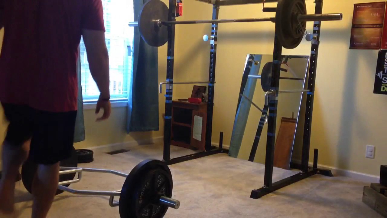 Sick and Weak: Trap Bar Deadlifts and Overhead Press - YouTube