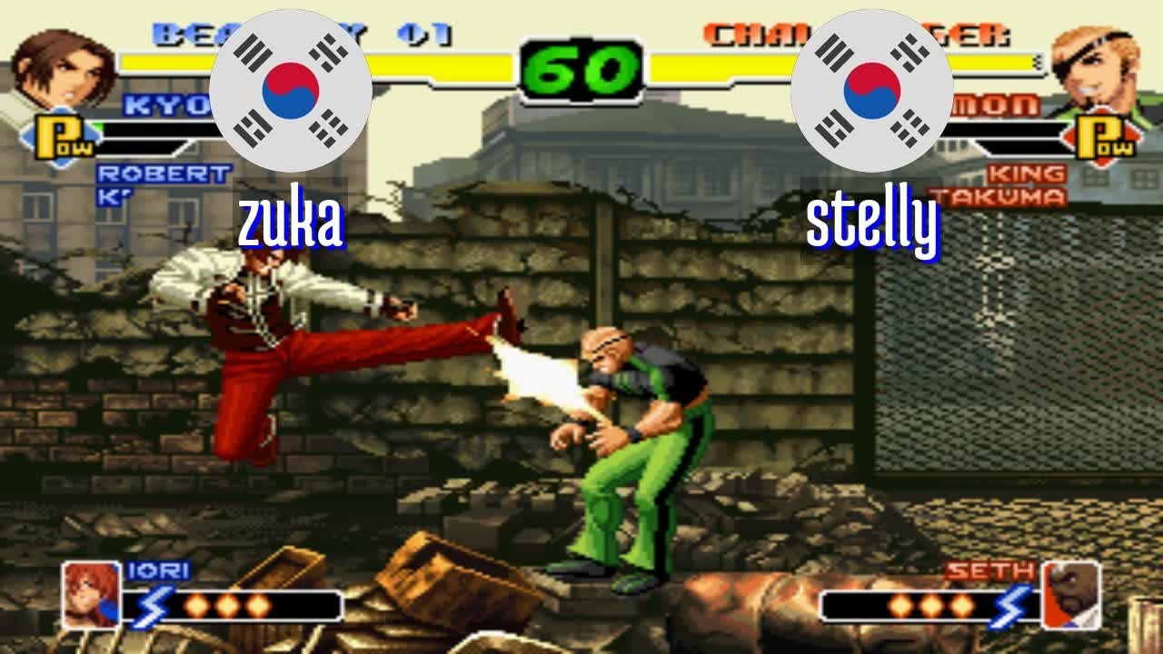 FT5 @kof2000: zuka (KR) vs stelly (KR) [King of Fighters 2000 Fightcade ...