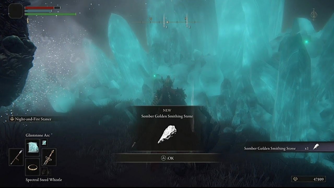 How to get Somber Golden Smithing Stone , Sword Of Night and Flame 6 ...