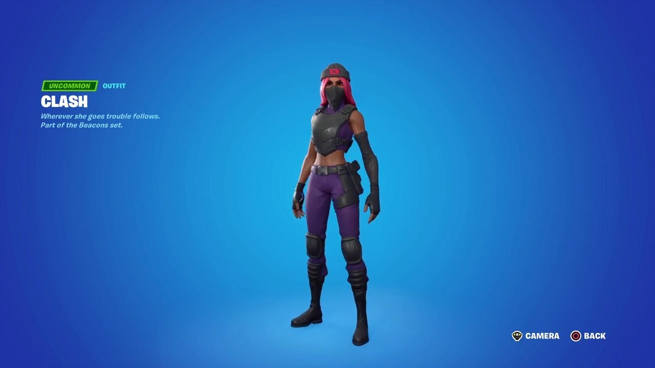 Fortnite Clash Skin Preview !!! 😱 - YouTube