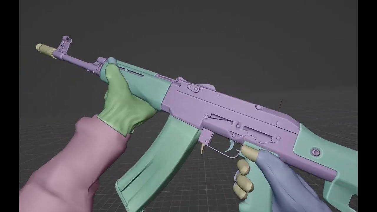 AK-112 inspect WIP - YouTube