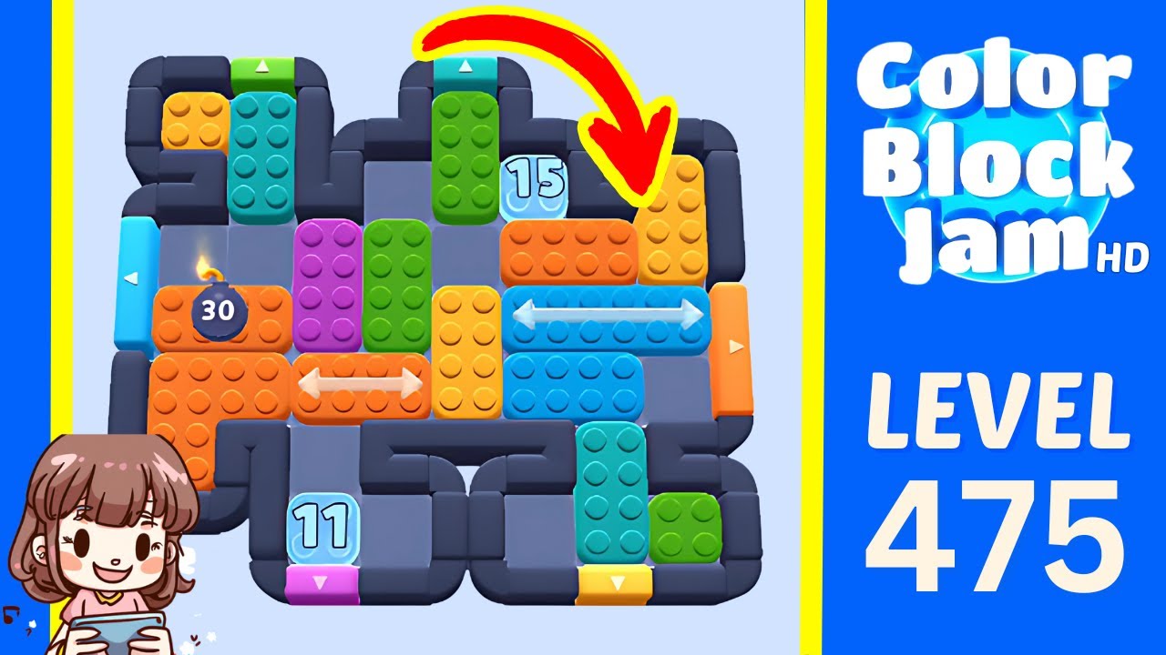 Color Block Jam Level 475 Solution Walkthrough - YouTube