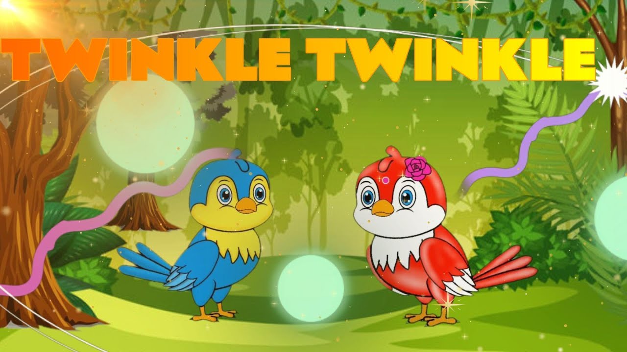 Twinkle Twinkle Little Star | Nursery Rhymes for Kids | Cartoon ...
