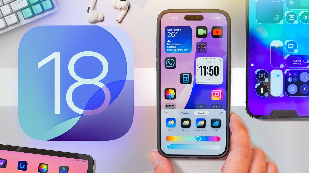 Trucos de iOS 18 - Cómo Personalizar Tu iPhone! - YouTube