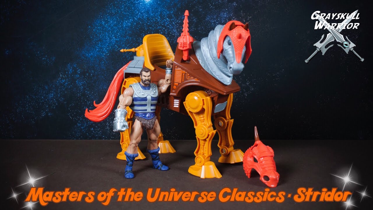 Masters of the Universe Classics - Stridor (For Adult Collectors) - YouTube