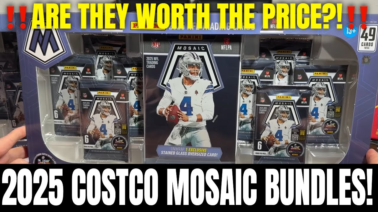 *‼️ARE THE 2025 MOSAIC FOOTBALL COSTCO BUNDLES WORTH IT‼️* WATCH BEFORE ...