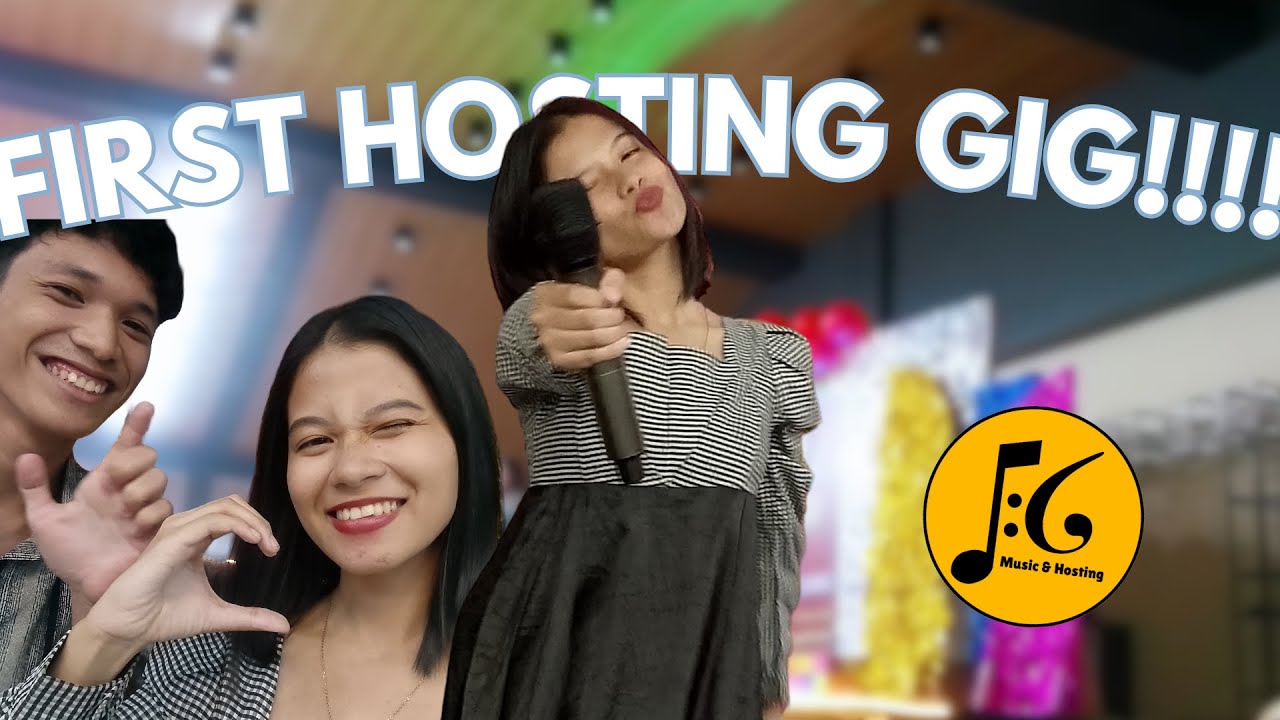 HOSTING GIG | VLOG I - YouTube