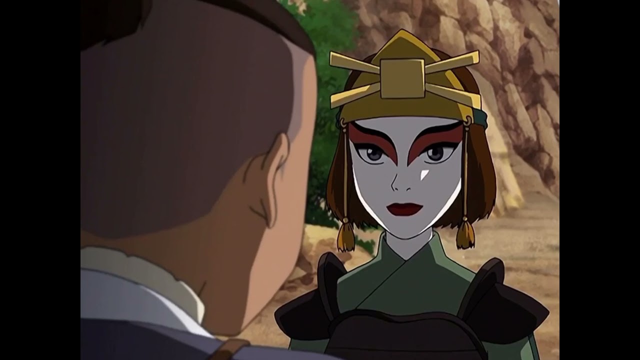Avatar The Last Airbender Sokka And Suki Kiss