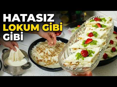 LOKUM GİBİ Güllaç Tarifi Güllaç Nasıl Yapılır 